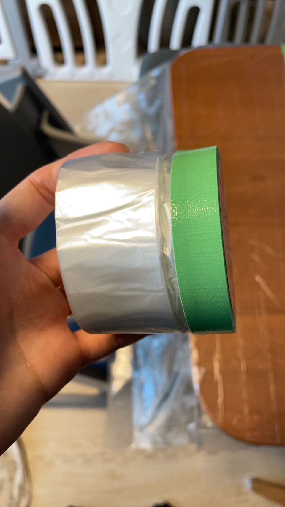 食べこぼし・工作のあと片付けにも重宝！ダイソー マスカーフィルム | MamaFinder（ママファインダー）